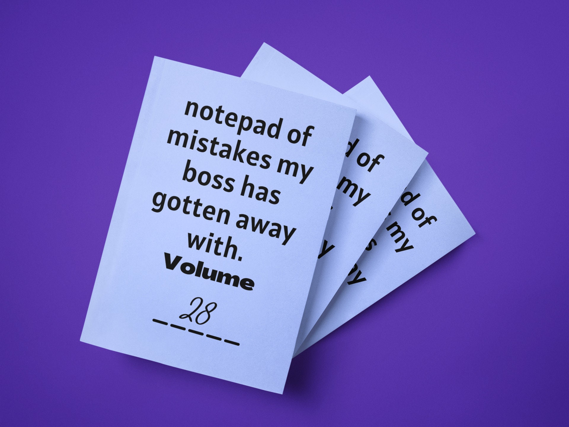 Sarcastic A5 Notepad,work Notepad,funny Notepad,rude Notepads,office ...