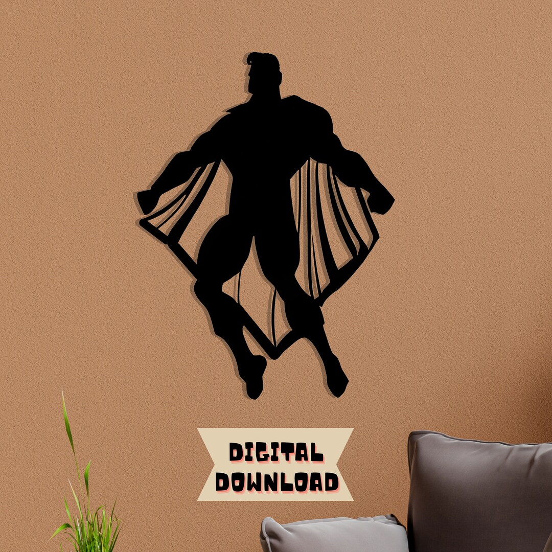 Man Wall Decor Wall Art Indoor Wall Wood Man Svg Png Art Metal Man ...