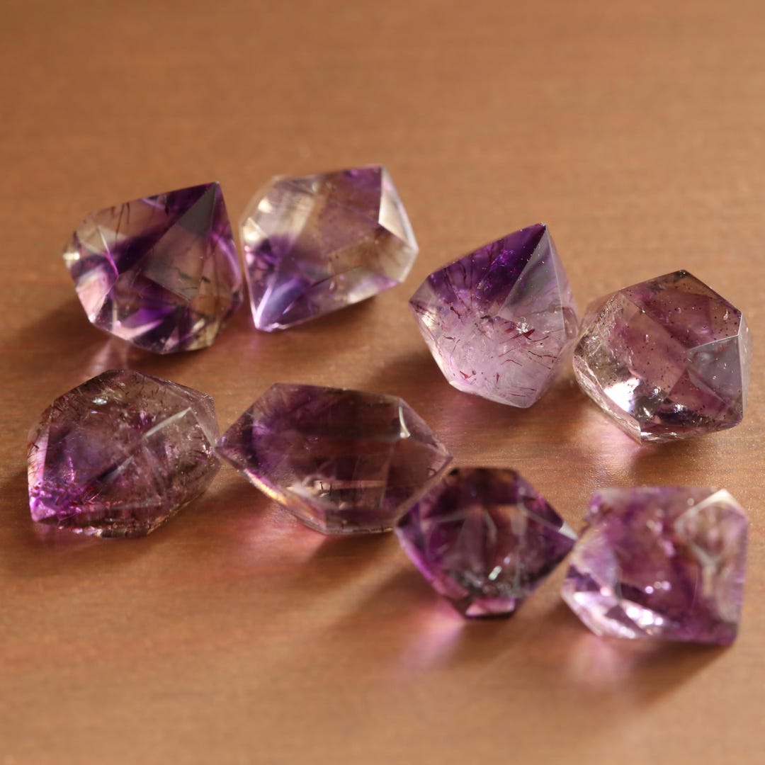 Natural Super Seven Quartz Point,polished Enhydro Super Seven Quartz DT ...