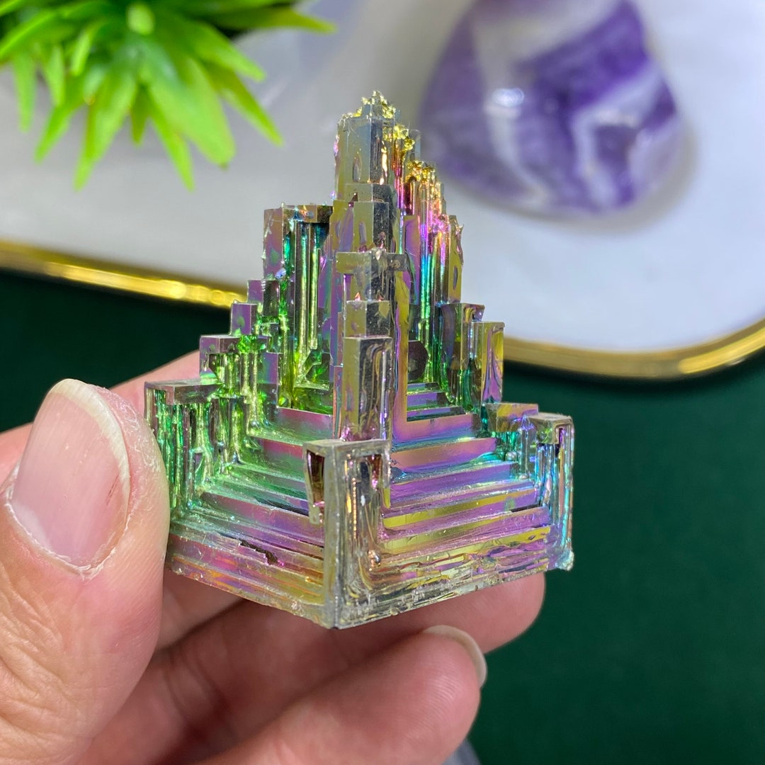 High Quality Bismuth Ore Rainbow Bismuth Point Raw Bismuth - Etsy