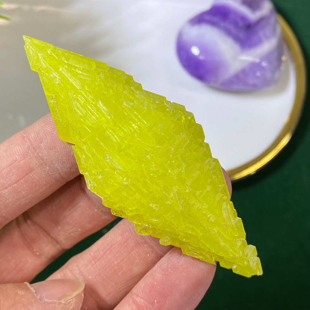 High Quality Sulfur Specimensyellow Sulfur Pointraw Sulfur Cluster1.23. ...