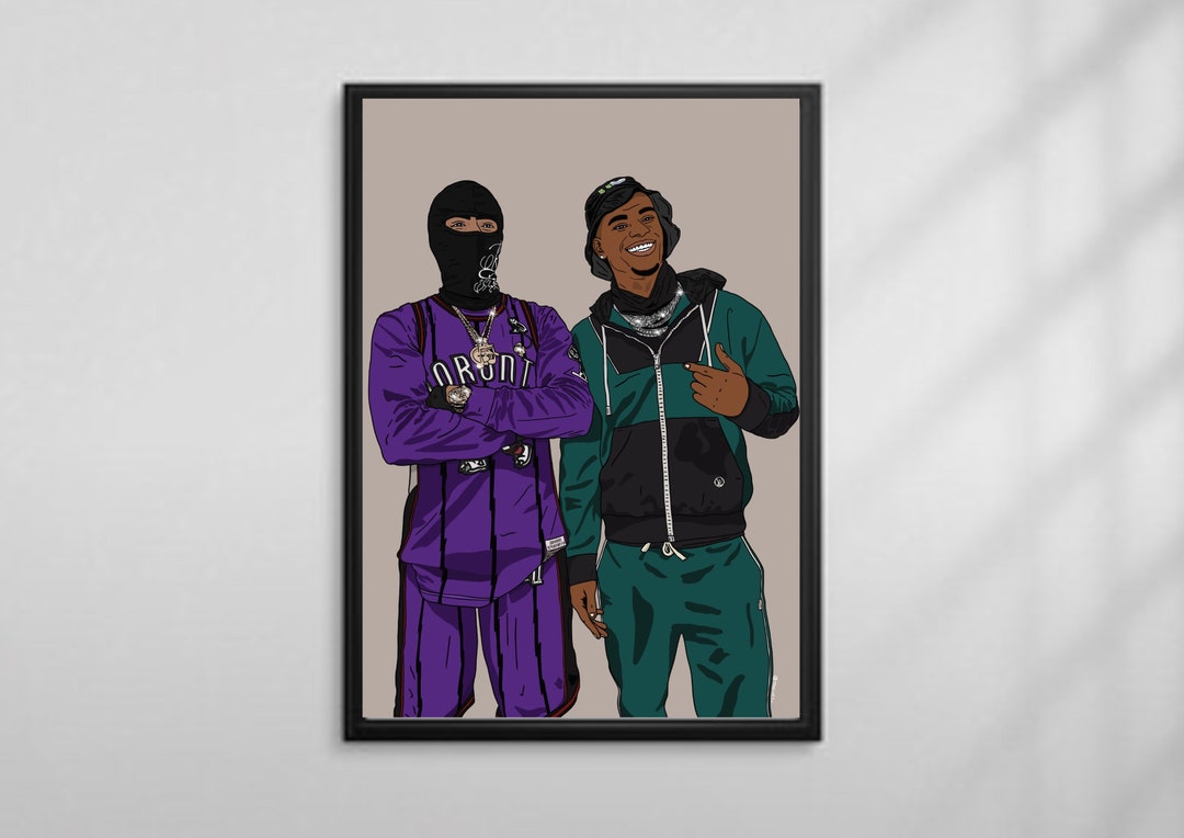 Meekz X Marcus Rashford Print unframed - Etsy