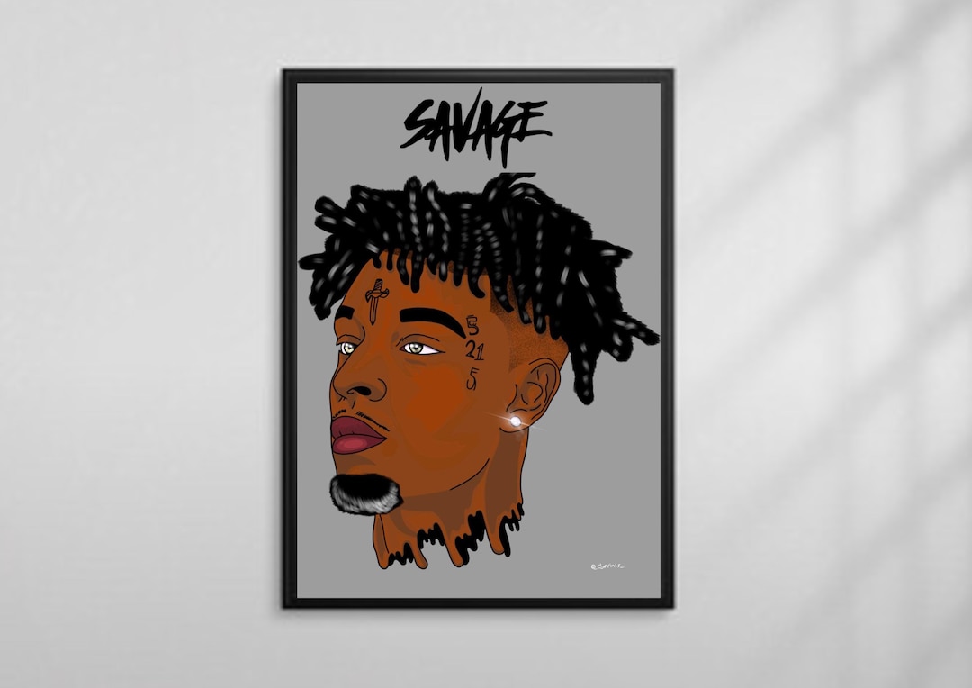 21 Savage Poster/print (unframed) High Quality Print/poster for Your ...