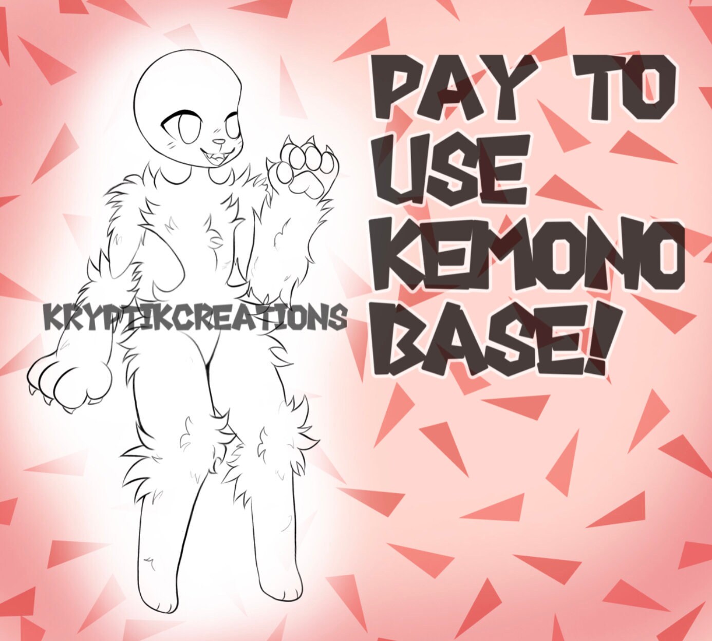 P2U Furry Kemono Base - Etsy