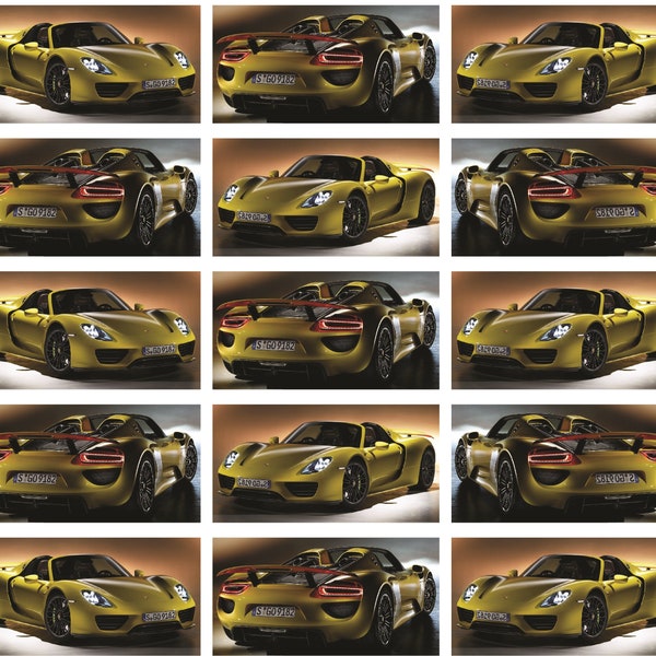 Porsche Wrapping Paper - Etsy