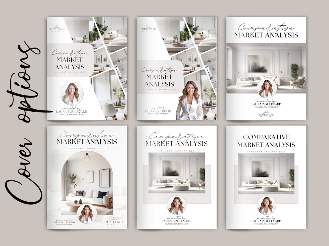 CMA Real Estate, CMA Template, Home Equity Report, CMA Packet, Listing ...