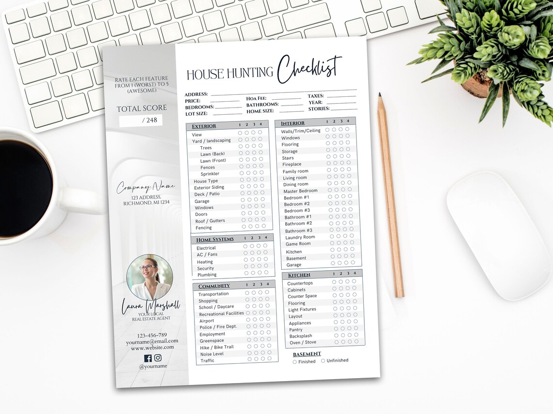 Real Estate Checklist Bundle Seller Buyer Checklist Realtor - Etsy