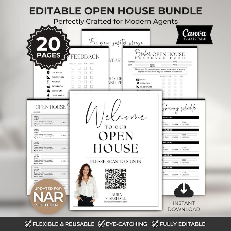 Agent Open House Decor - Etsy