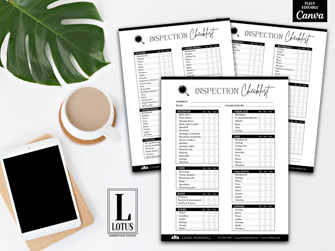 Home Inspection Checklist, Inspection Prep, Real Estate Seller ...