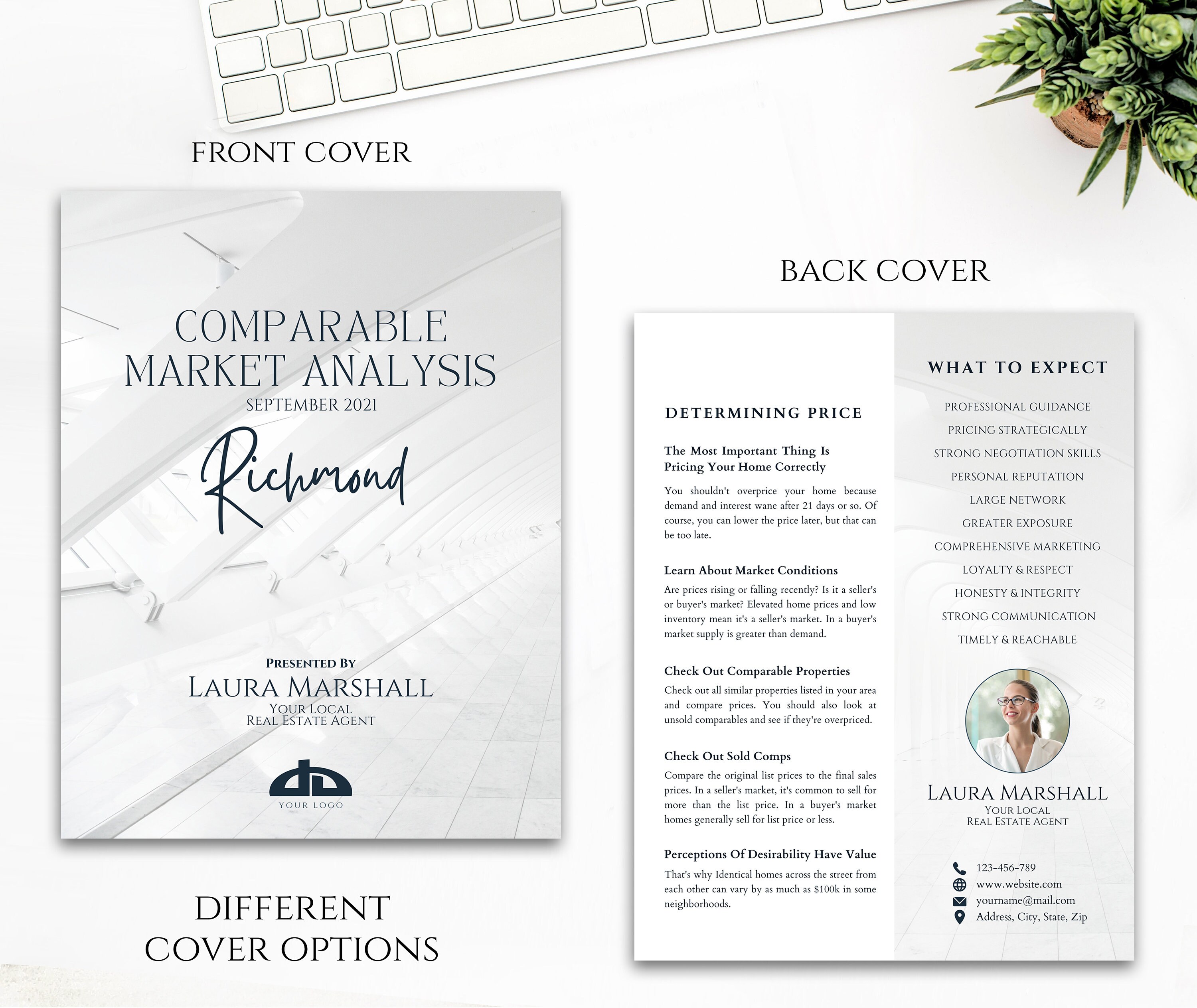 CMA Real Estate, CMA Template, CMA Packet, Listing Presentation, Real ...