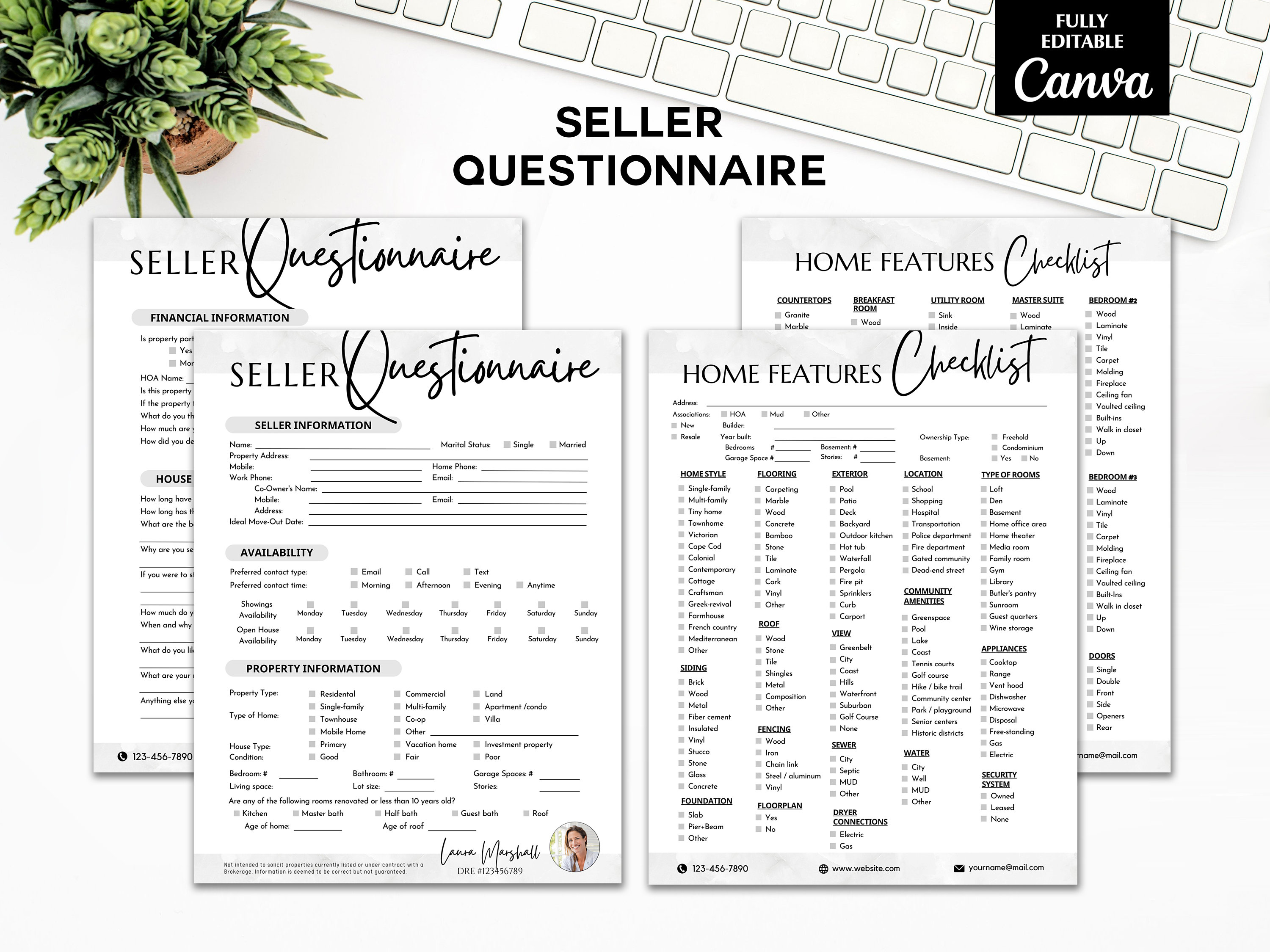 Real Estate Seller Questionnaire, Home Seller Property Information ...