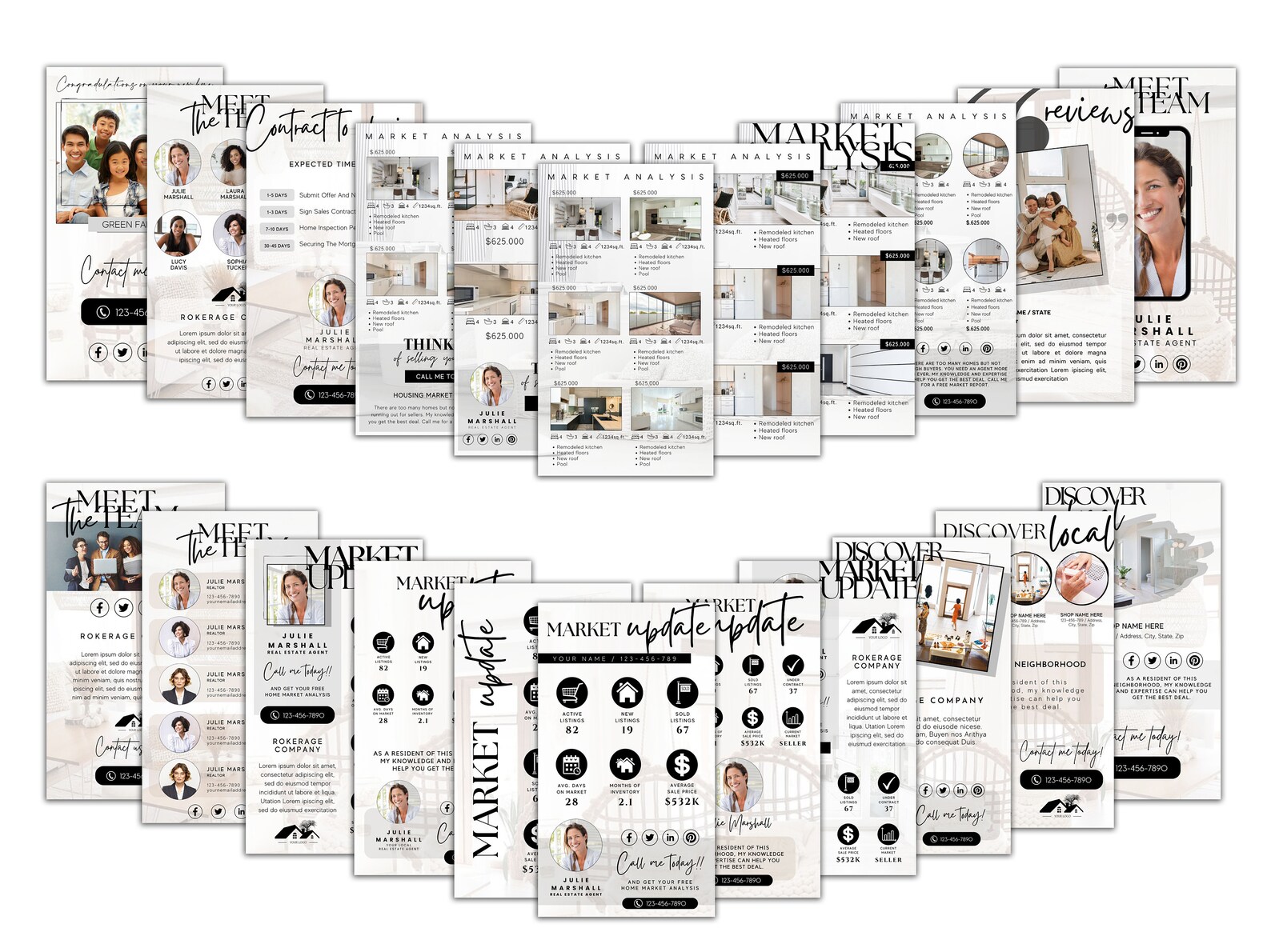 IG Template Real Estate, IG Post Real Estate, Realtor Instagram Posts ...