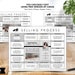 Home Seller Roadmap, Step by Step Real Estate Selling Process Flyer ...