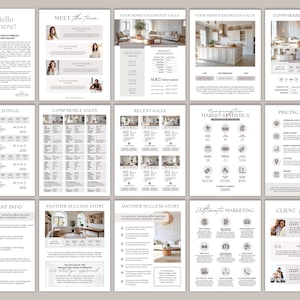 CMA Real Estate, CMA Template, Home Equity Report, CMA Packet, Listing ...