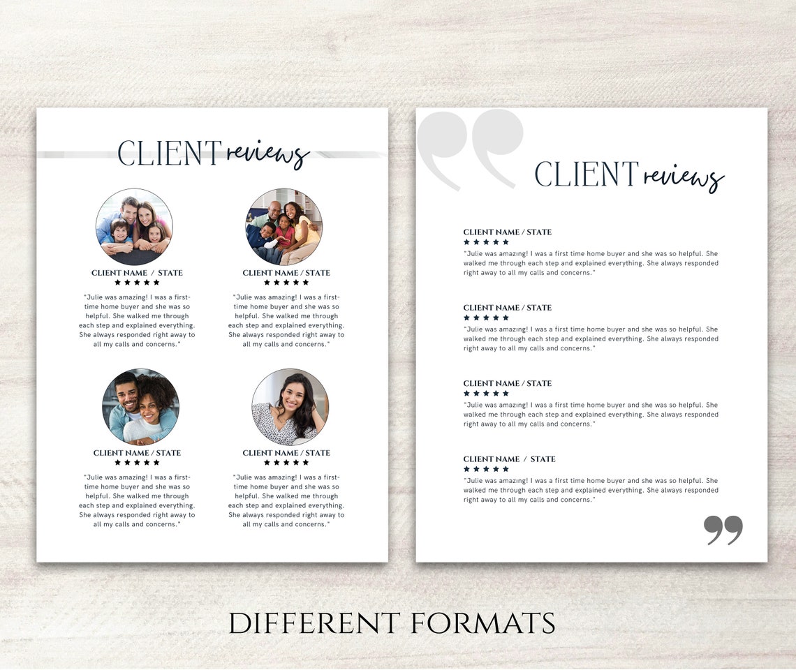 CMA Real Estate, CMA Template, CMA Packet, Listing Presentation, Real ...