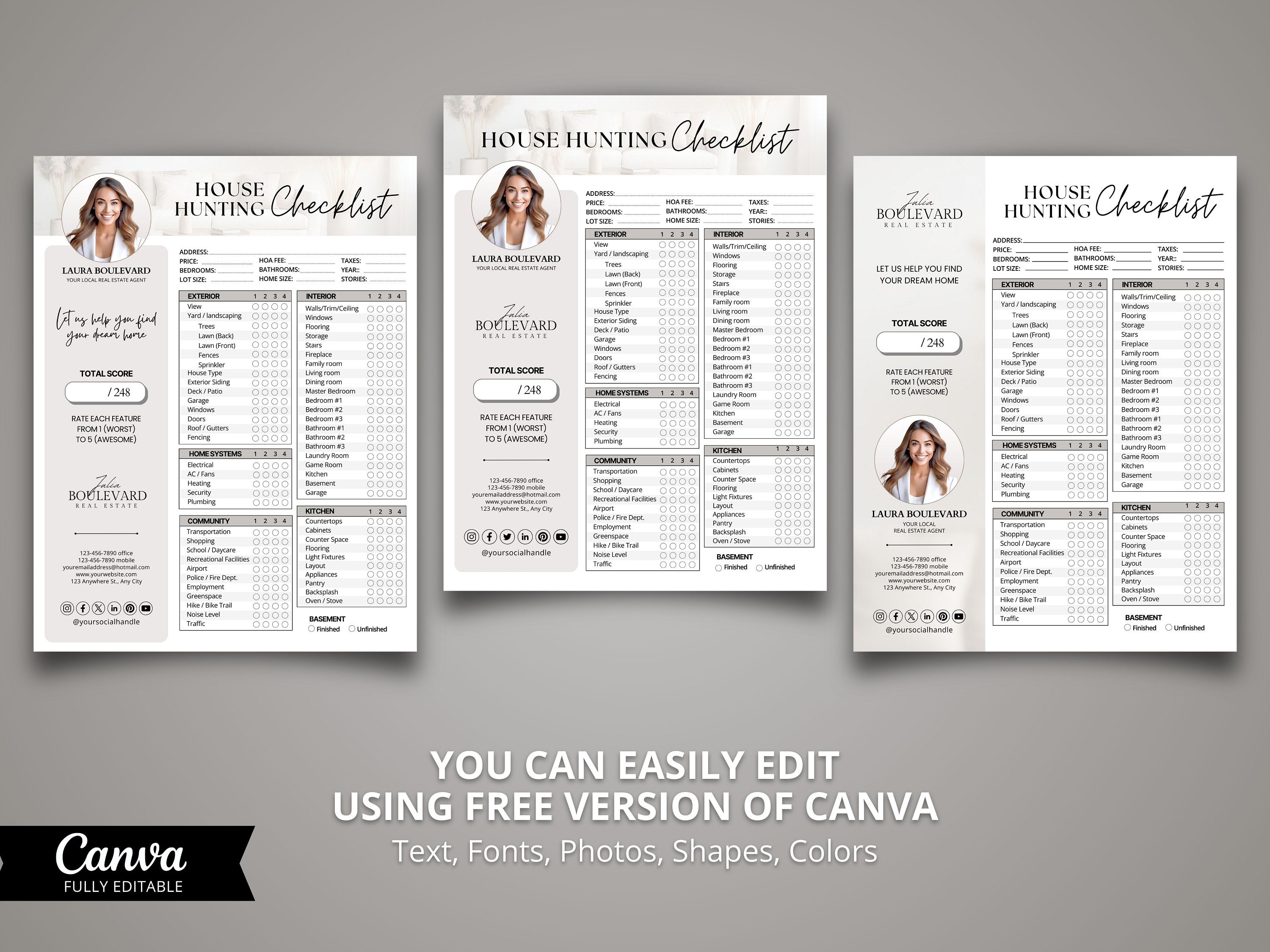 House Hunting Checklist, Home Buyer Checklist, Home Hunting, Home Buyer ...