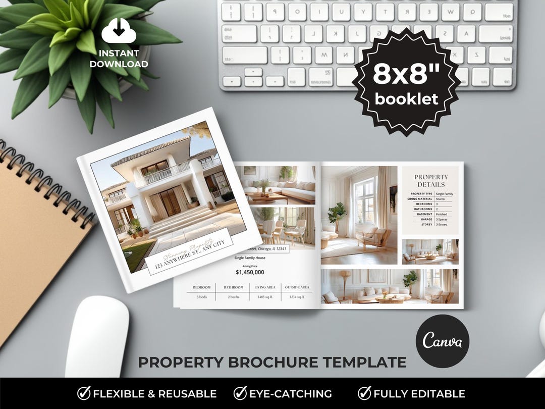 Property Brochure, Luxury Real Estate Brochure, Real Estate Marketing ...
