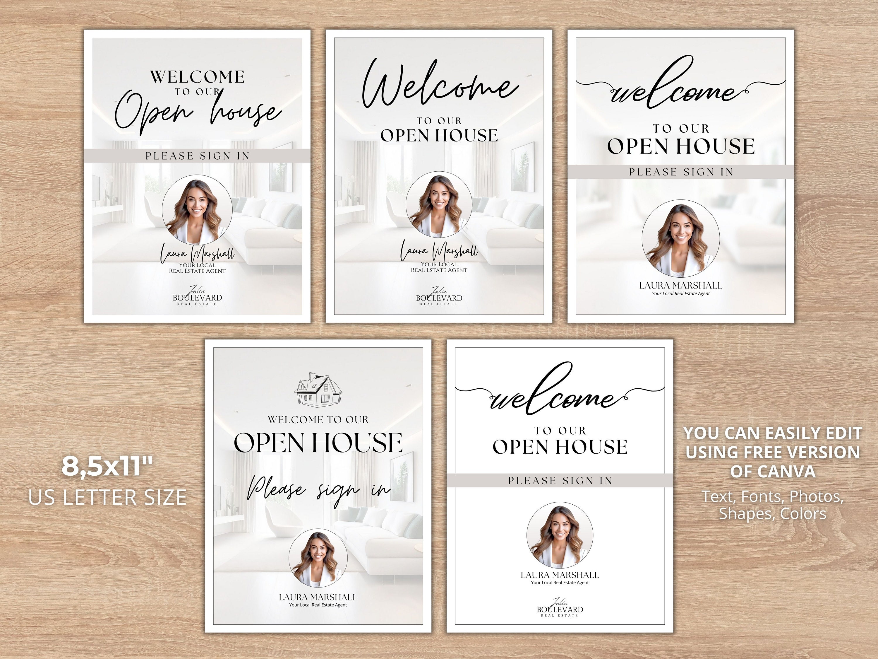 Open House Sign in Sheet, Broker Open House, Feedback Form, Open House ...