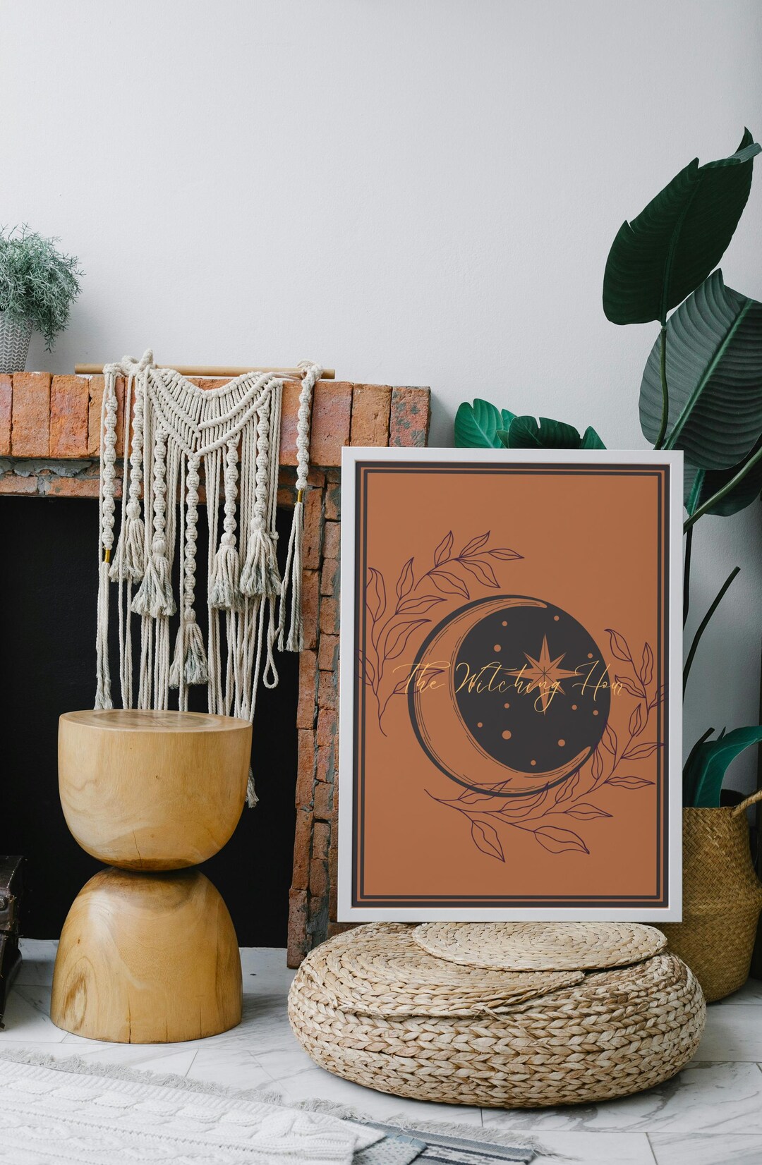 The Witching Hour - Digital Download Print, Autumnal Print, Gothic ...