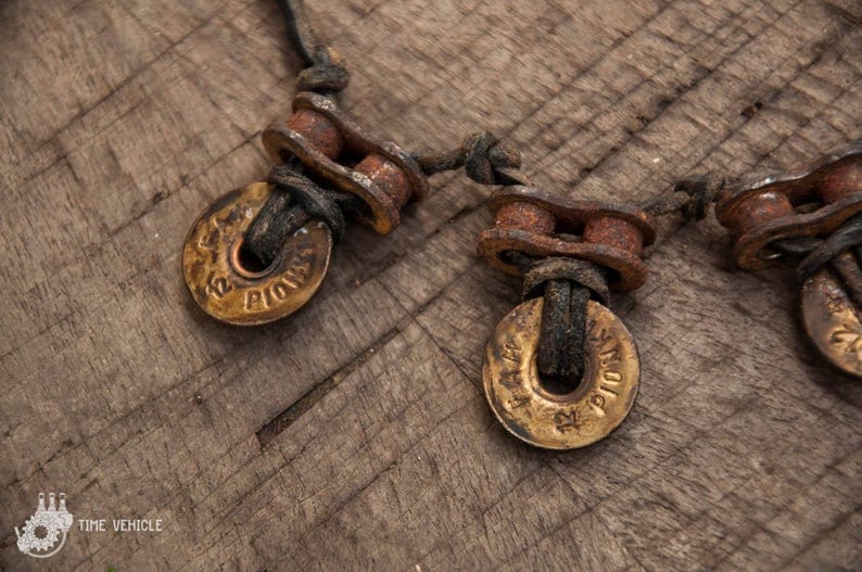 Bullet Shells Fallout Necklace Post Apocalyptic Jewellery - Etsy