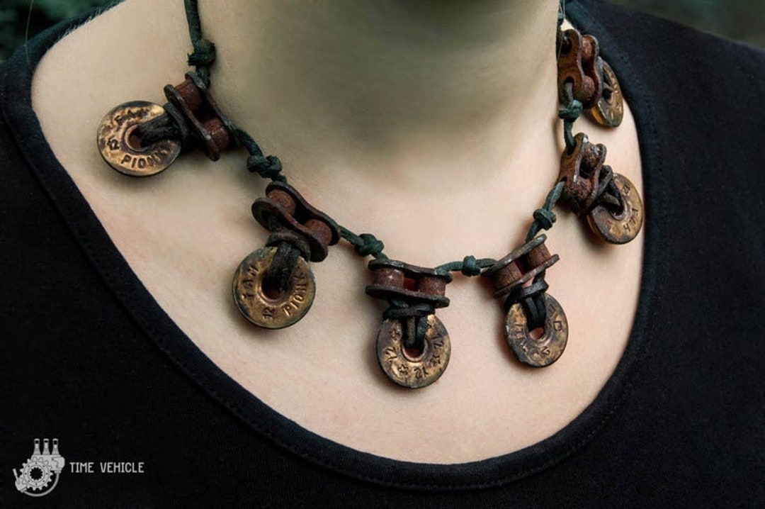 Bullet Shells Fallout Necklace Post Apocalyptic Jewellery Boho Necklace ...