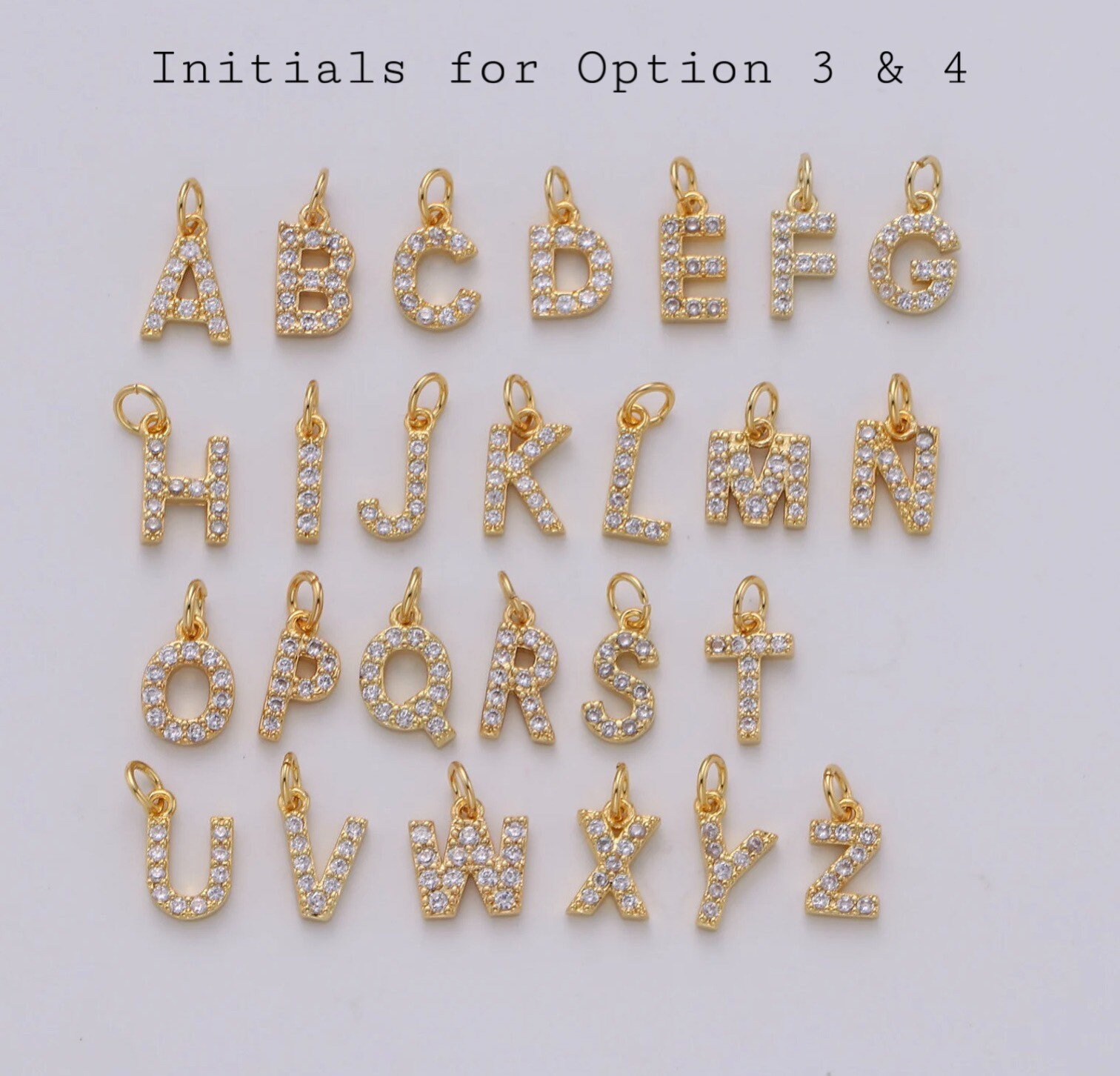 Initial Necklace Unisex Initial Necklace Initial Chain - Etsy