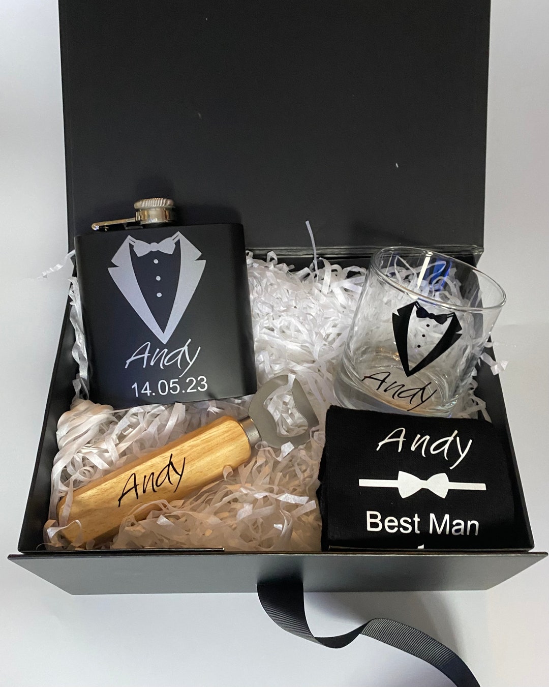 Personalised Groomsman Gift Package | Groom Gift | Best Man Gift ...
