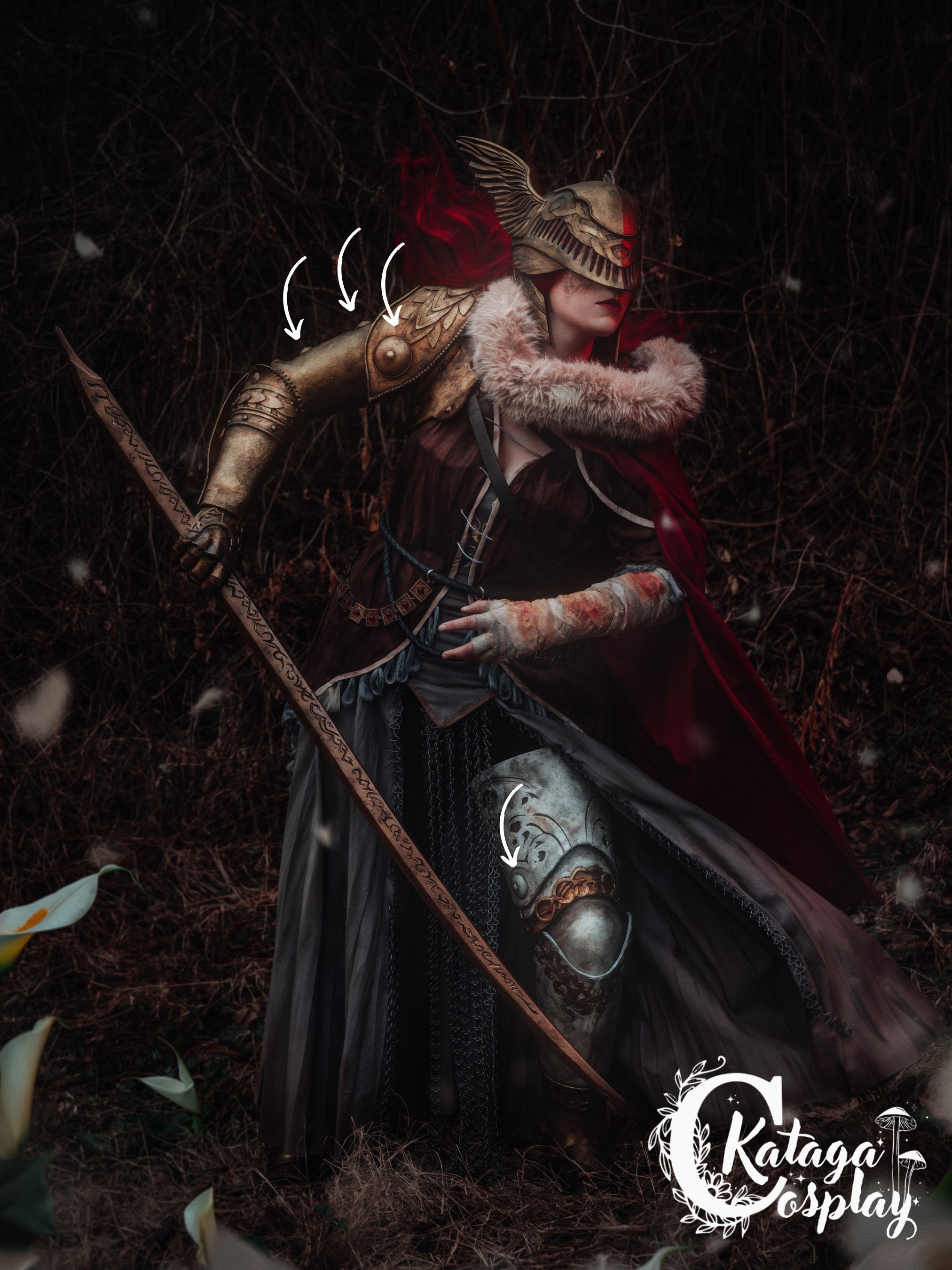 Malenia Elden Ring Armor Details 3d-model - Etsy