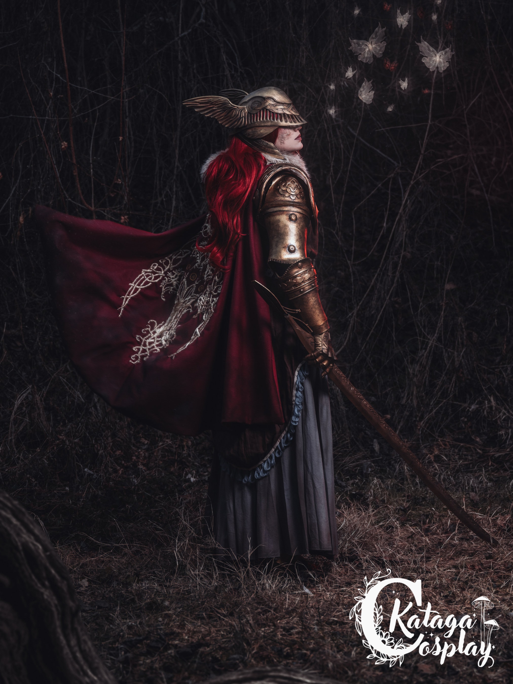 Malenia Haligtree Elden Ring Design Cape Lineart Pdf-download - Etsy