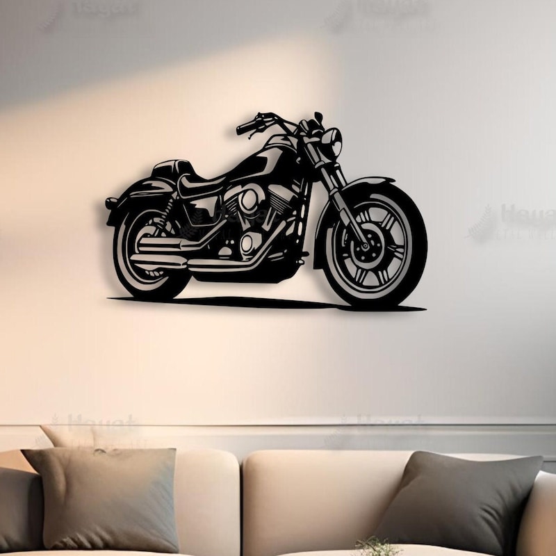 Motorcycle Wall Art - Etsy
