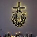 Jesus Christ Metal Wall Art With Led Ambiance, Messiah Metal Wall Art ...