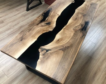 Epoxy River Table | Etsy