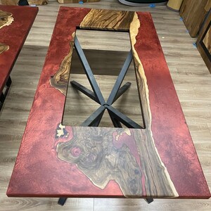 Custom Fireplace Surround Made From Epoxy and Wood | Fireplace Mantel ...