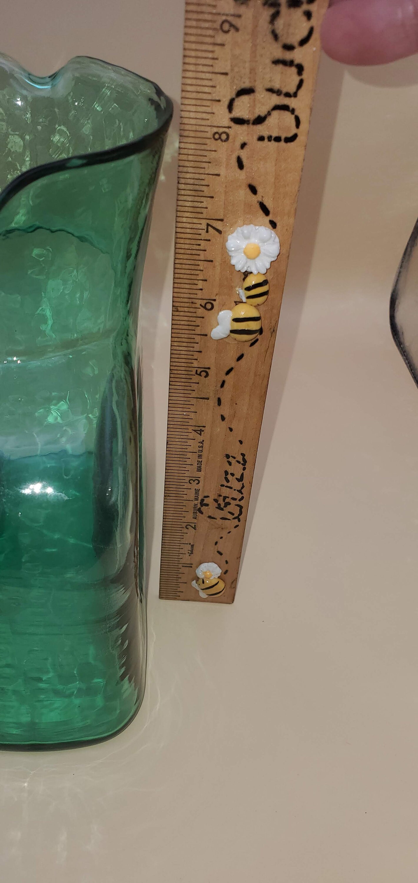 Blenko Sea Green Water Pitcher - Etsy