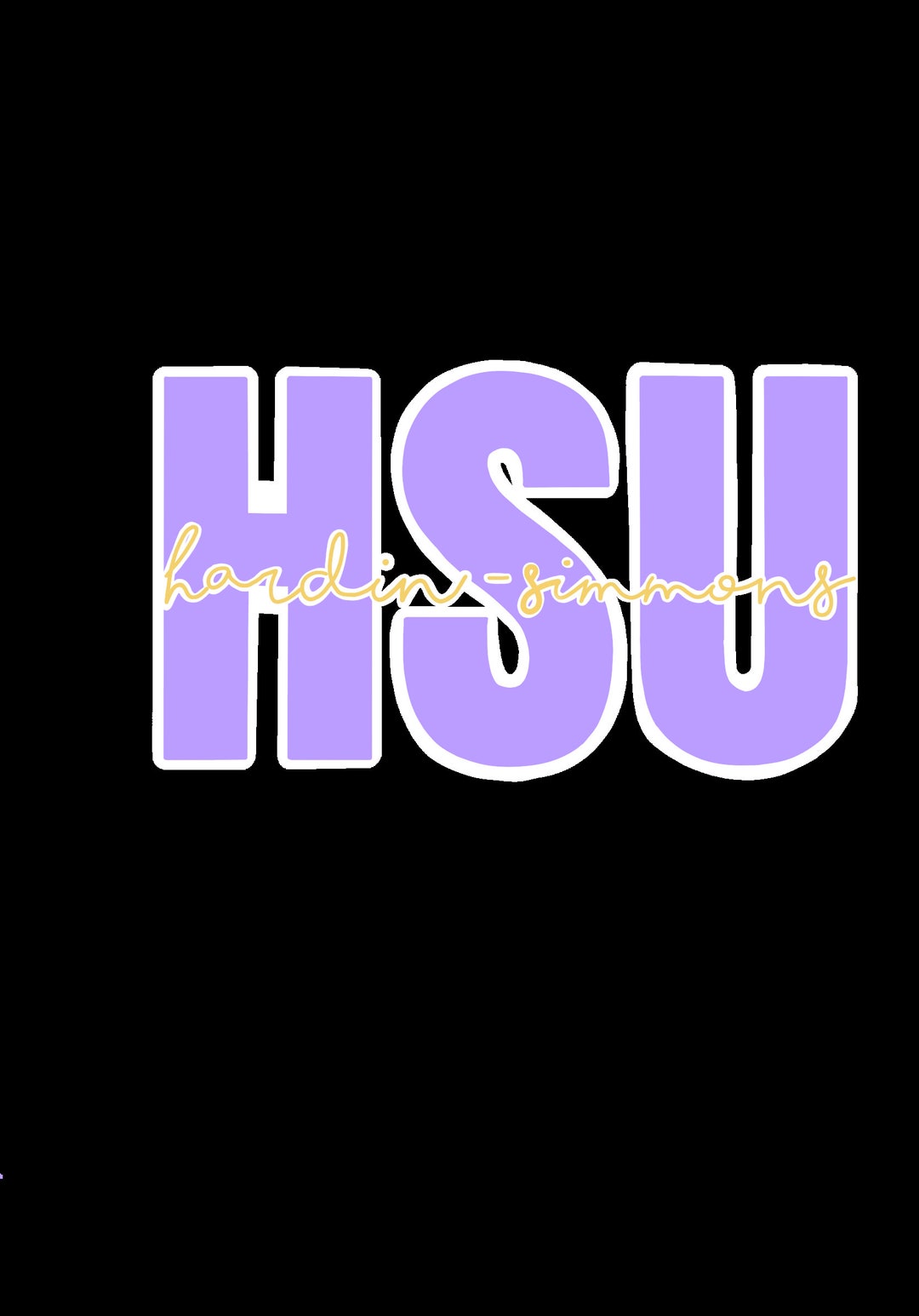 Hardin Simmons Stickers, HSU, Cowboys, Mini Vinyl Sticker, Hydroflask ...