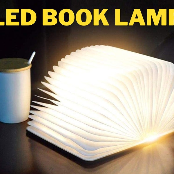 Book Lamp - Etsy