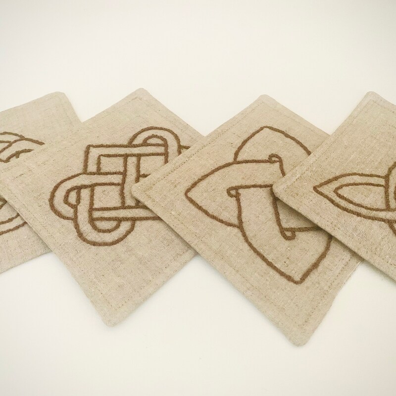 Celtic Knot Coasters - Etsy