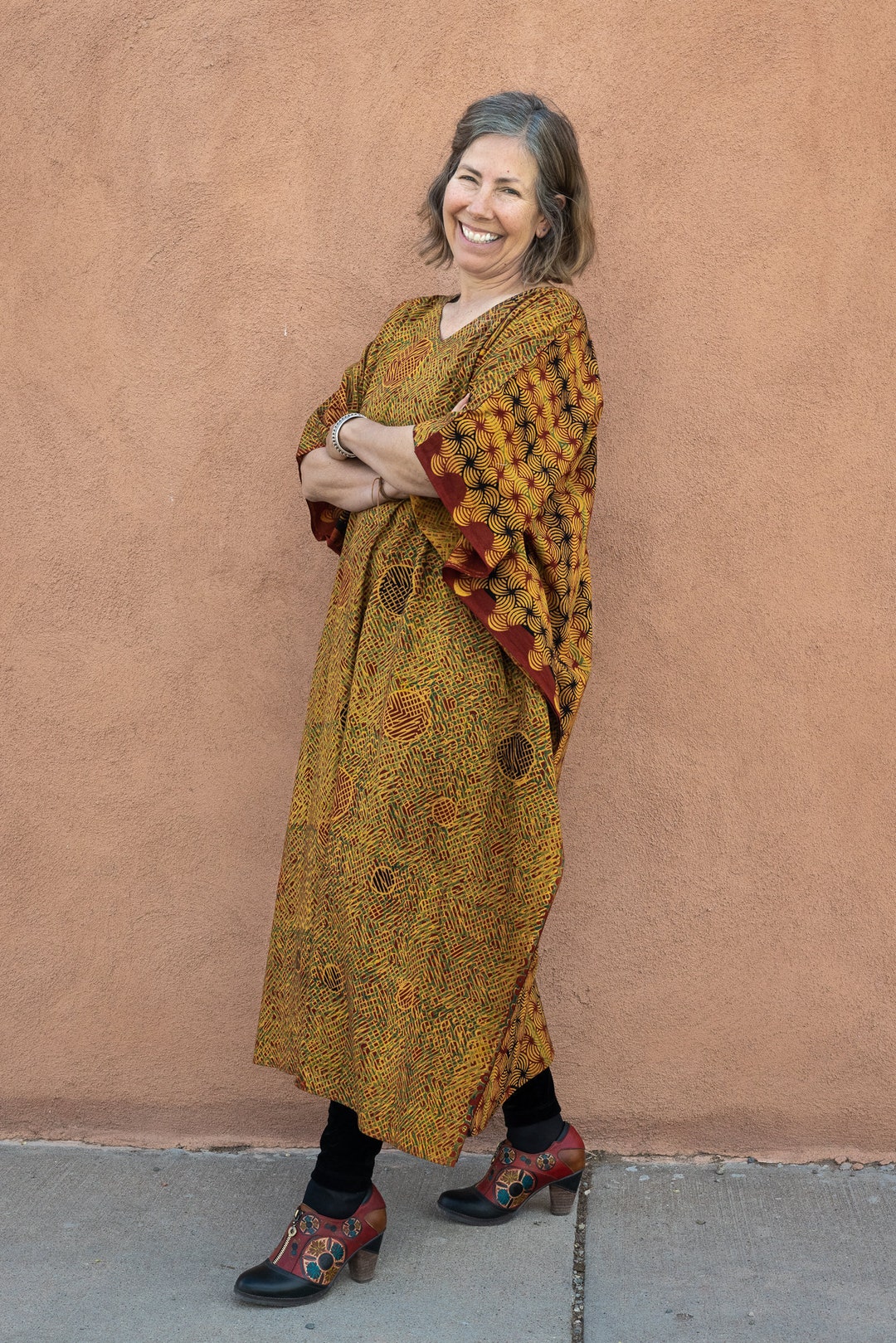 Raza Saurashtra Kaftan Hand Block Print, Natural Dye, Pure Cotton - Etsy UK