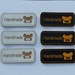 Faux Leather Tags, Labels for Clothes, Handmade Teddy Bear Tag, Sew on ...
