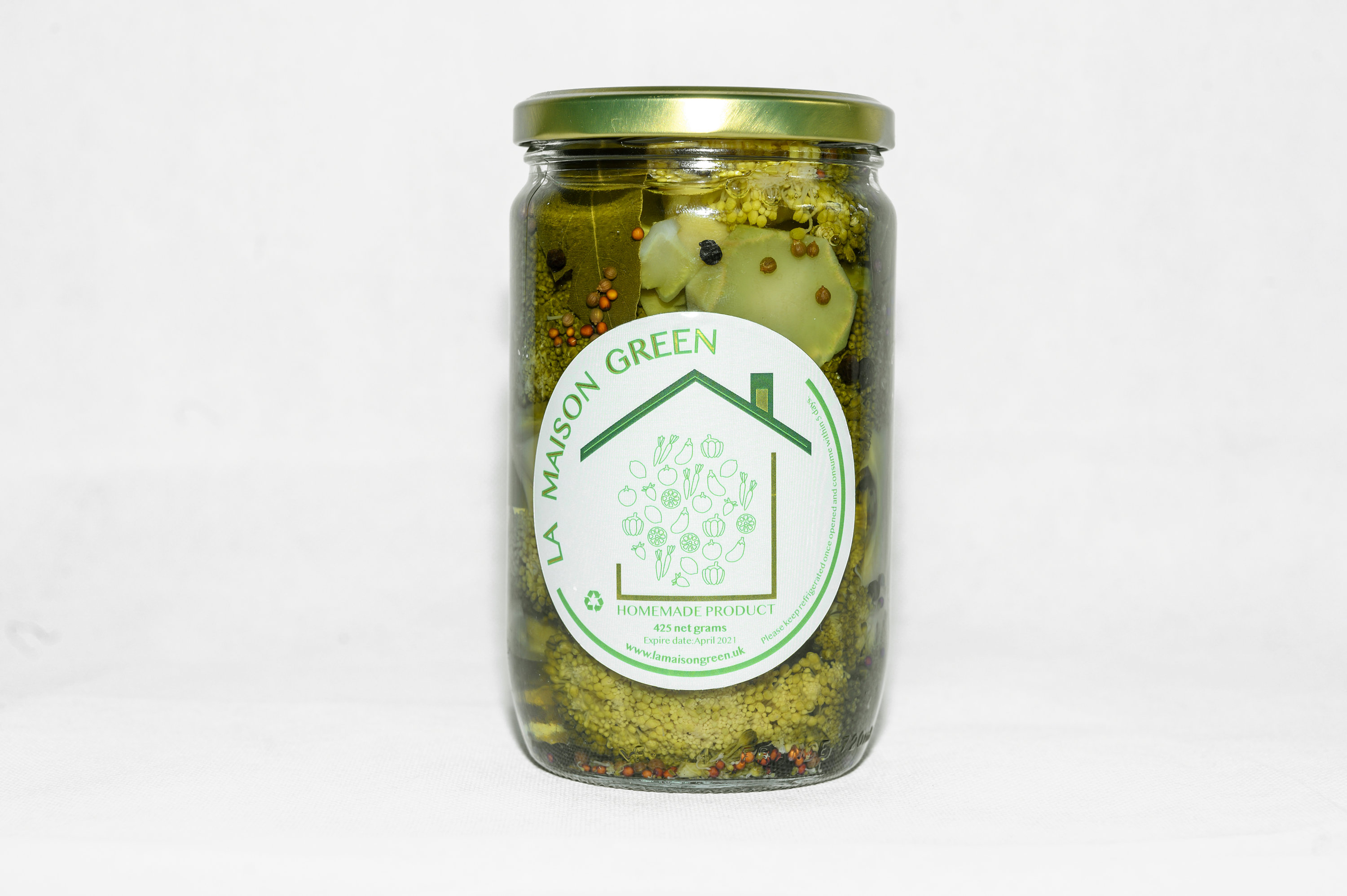 Pickled Broccoli. La Maison Organic. 718gr. Dinner Pickles | Etsy