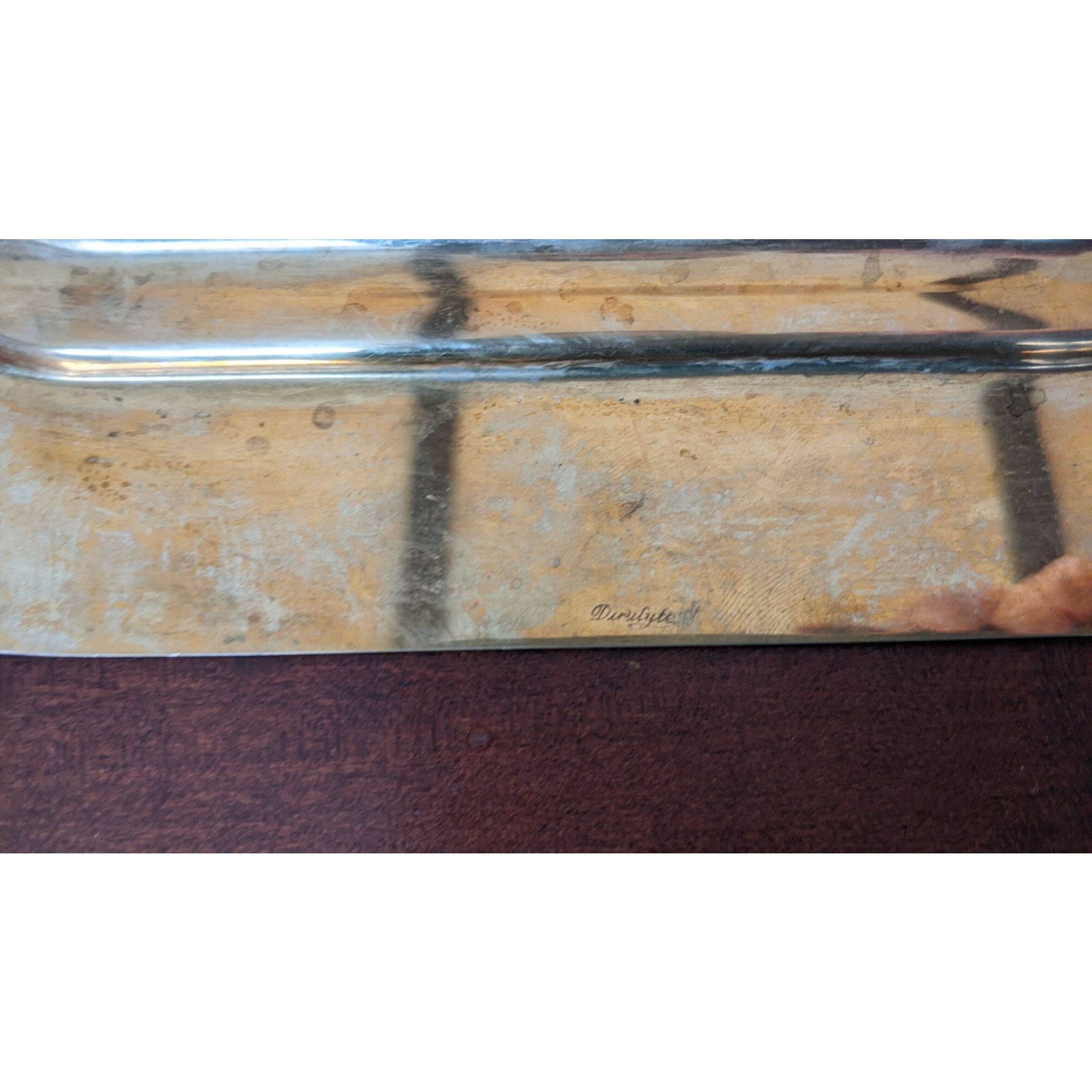 Vintage DIRILYTE Sectioned Serving Dish Solid Bronze RARE - Etsy