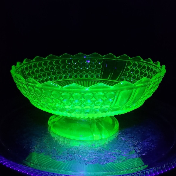 Vaseline Glass - Etsy