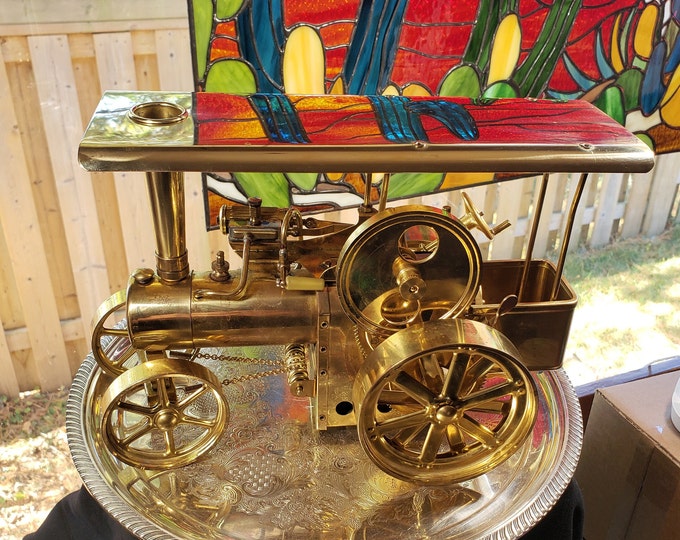 Vintage Maxwell Hemmens Steam Engine WILESCO Model - All Brass - Steam ...