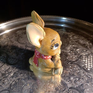 Vintage Pendelfin " Picnic Midge" Hand Painted Rabbits - Made in ...