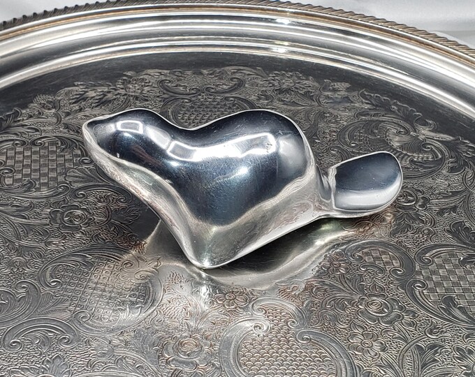 Vintage Hoselton Metal Beaver Sculpture: Canadian Art Paperweight ...