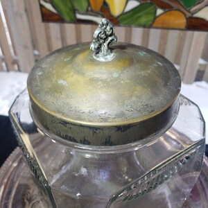 Vintage Silver Plate Cookie Jar: Benedict Procter, 1920s Kitchen Decor ...