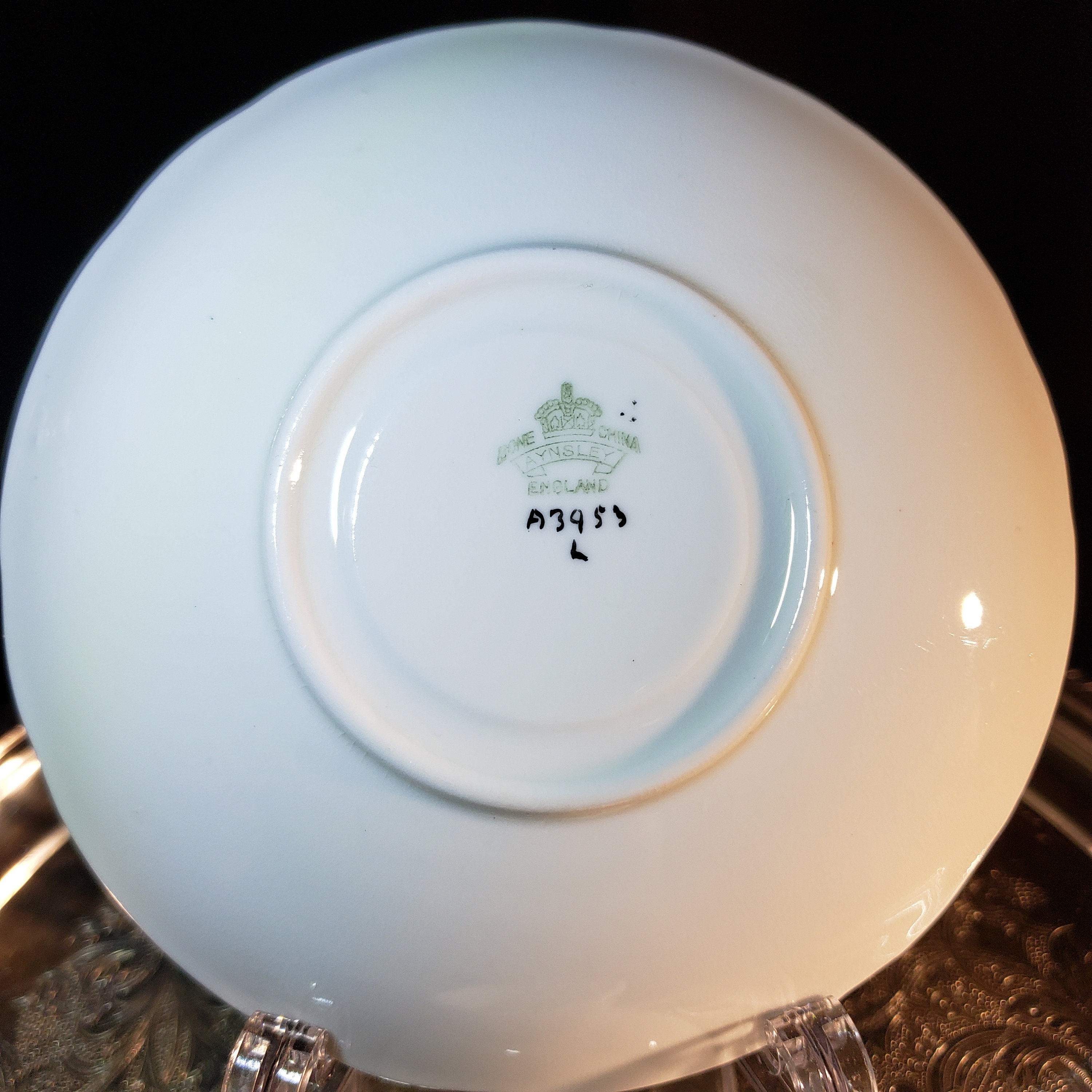 Aynsley Pagoda Tea Cup Set A3593 1930s 1950s Antique - Etsy