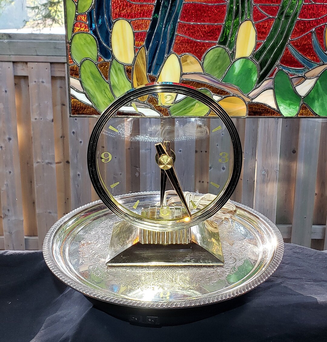 Timeless Vintage Haddon Golden Vision Special Model 705 Clock - Classic ...