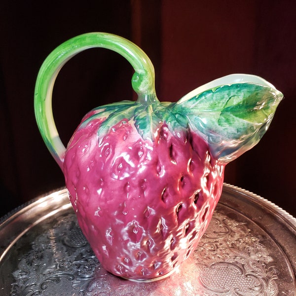 Strawberry Pitcher - Etsy