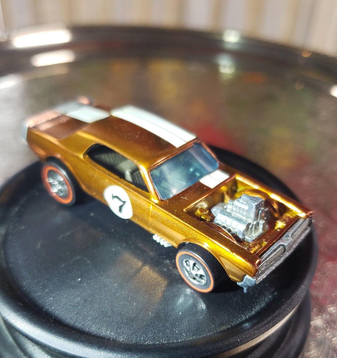 Vintage Mattel Redline Hot Wheels Orange Nitty Gritty Kitty Restored